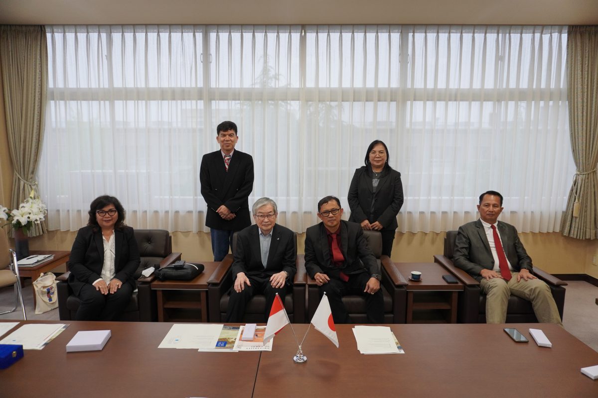Delegation from Sam Ratulangi University Visited UF ｜ UNIVERSITY OF FUKUI