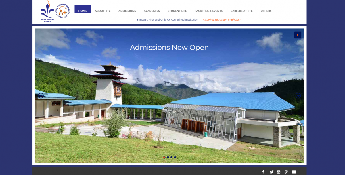 New partnership with Royal Thimphu College, Bhutan ｜ UNIVERSITY OF FUKUI